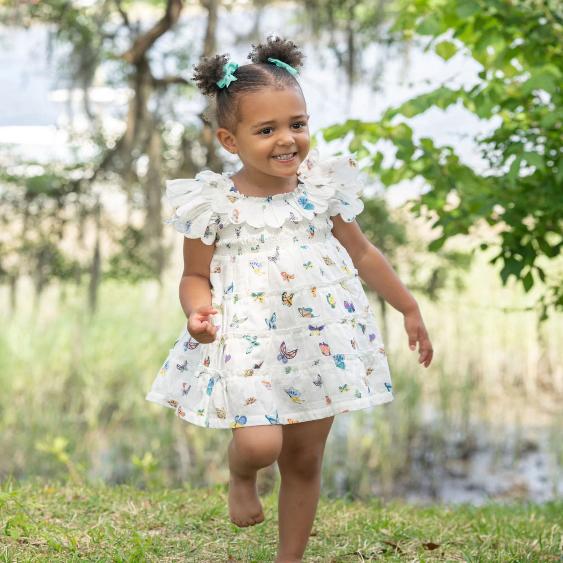 The Mimi Dress - Madame Butterfly Print – OtterList